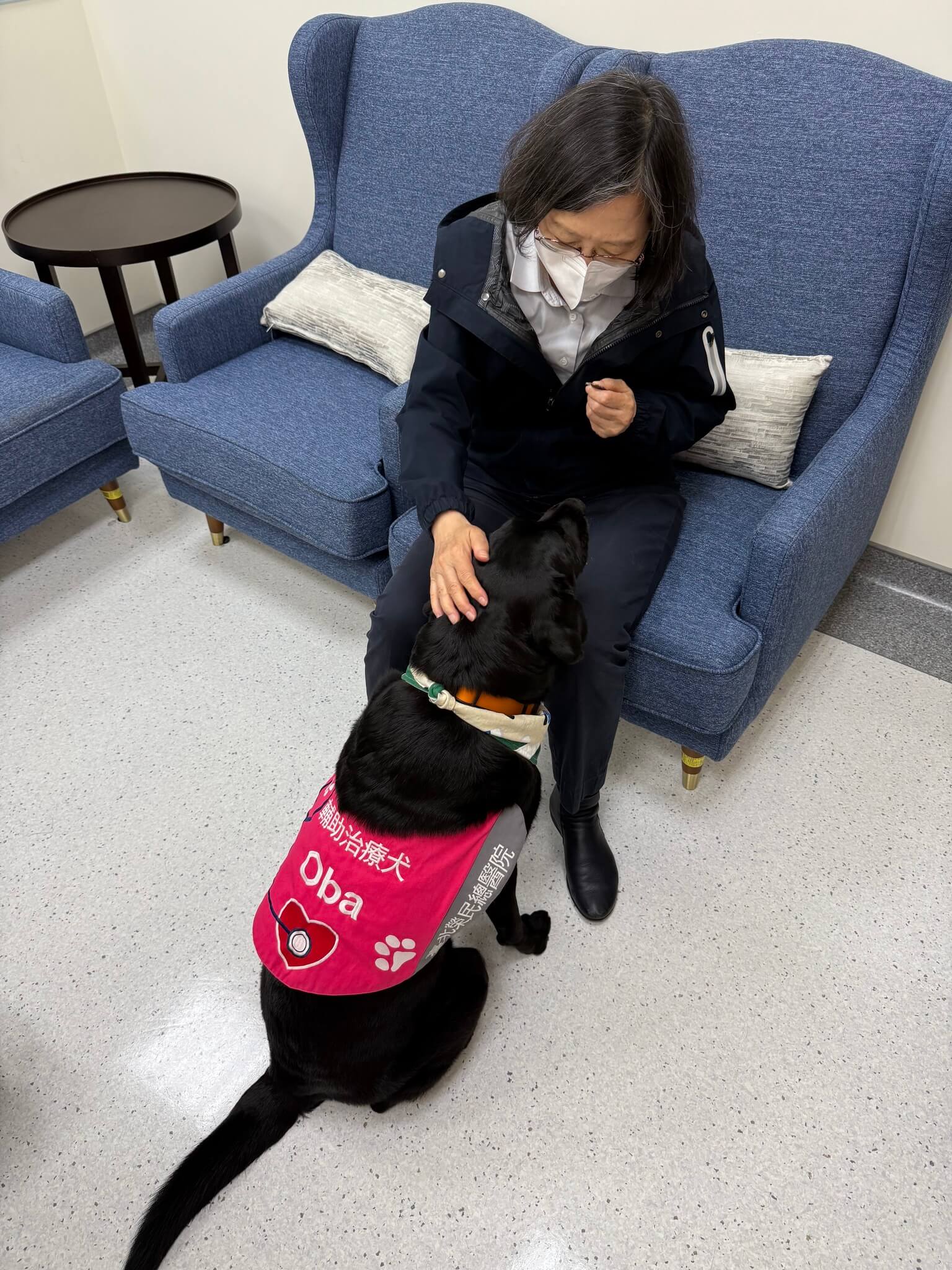 全台第一隻輔助治療犬Oba退休了 陪伴病人超過6年北榮封「榮譽員工」 - Heho Pets