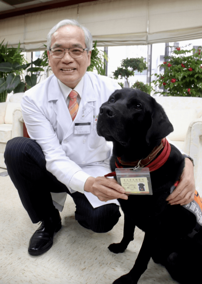 全台第一隻輔助治療犬Oba退休了 陪伴病人超過6年北榮封「榮譽員工」 - Heho Pets